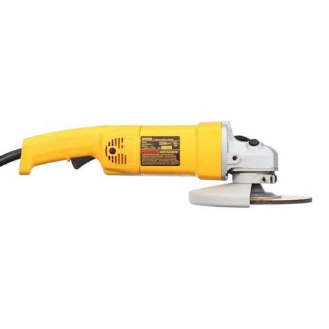 Dewalt 13 Amp 7 In Heavy Duty Angle Grinder With Bag And Wheels Dw840k