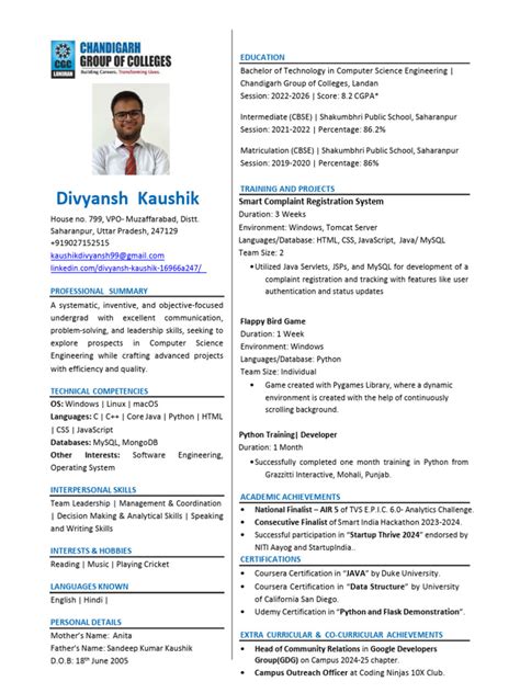 Divyansh Kaushik 2220900 Cse Pdf Java Programming Language My Sql