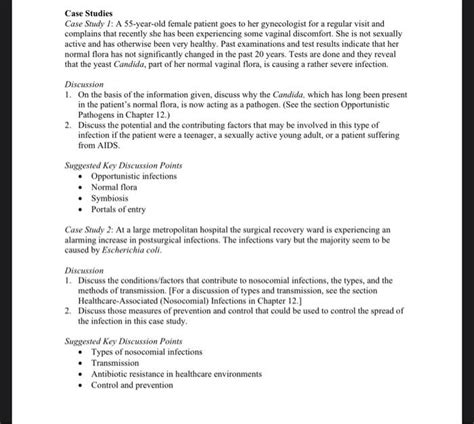 Solved Case Studies Case Study 1: A 55-year-old female | Chegg.com