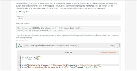 Solved 3compare Output 人 Output Differs See Highlights