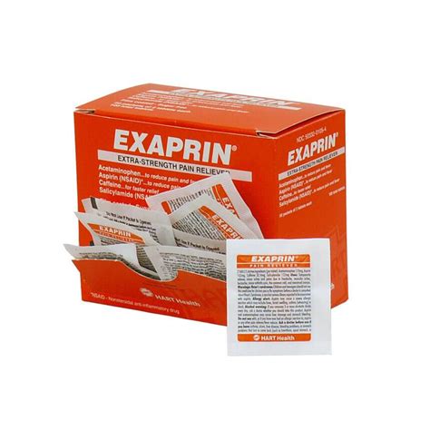 Exaprin Pain Reliever Extra Strength • First Aid Supplies Online