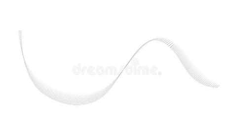 Dotted Halftone Waves Flowing Wavy Lines Pattern Abstract Liquid Shapes Wave Effect Dotted