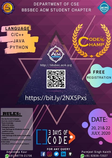 ONLINE CODING COMPETITION Baba Banda Singh Bahadur Engineering College