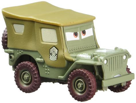 Disney Pixar Cars Movie Original Sarge Desert Background Card 16