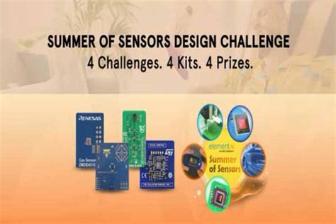 Element14 Announces Winners Of The Summer Of Sensors Design