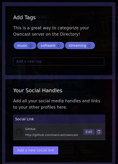 Web Site Chat Owncast