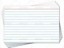 4 X 6 Index Card Template Word Cards Design Templates