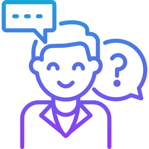 Consultant Generic Gradient Outline Icon