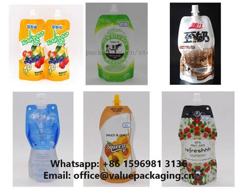 Whats The Sizes For A 250ml Bottle Shape Spout Pouch Qingdao Tongli Packaging Products