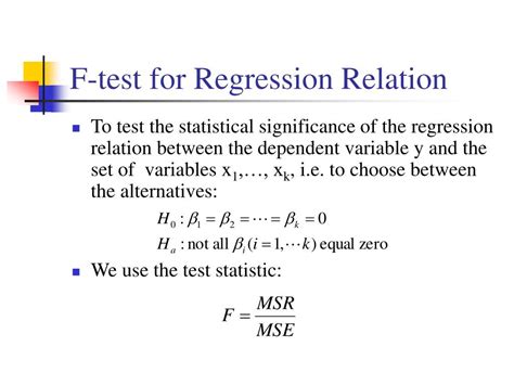 ppt multiple regression analysis powerpoint presentation free