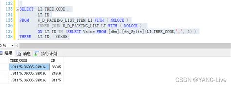 Sql 表值函数fnsplit In表值函数 与 Charindex、like 性能测试 Csdn博客