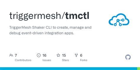 github triggermesh tmctl triggermesh shaker cli to create manage