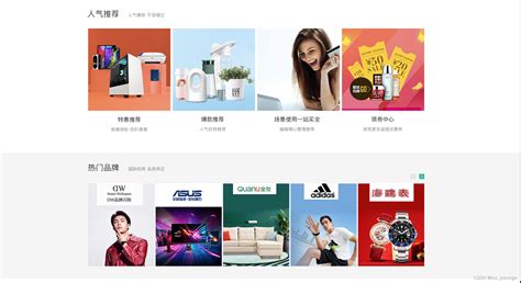 web网页项目实战 小兔鲜儿项目 csdn博客