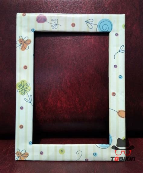 Membuat Frame Foto Dari Kardus Bekas Tobikin Com