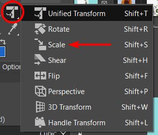 How To Scale Multiple Layers In GIMP Imagy