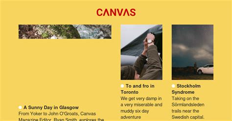 Canvas Magazine Codesandbox