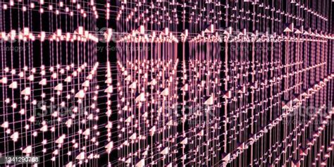 육각형 그리드 원자 구조 사이버 펑크 스타일 네온 빛 3d 일러스트 나노봇에 대한 스톡 사진 및 기타 이미지 나노봇 접사 촬영 3차원 형태 Istock