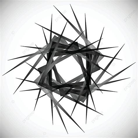vector art of rotated shapes creating an abstract spiral pattern vector