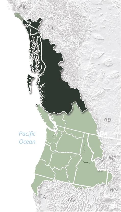 Nine Regions Of Cascadia — Cascadia Department Of Bioregion