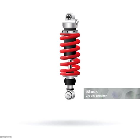 벡터 일러스트 레이 션 자동차 충격 흡수기 스티어링 휠 현실적인 3d 아이콘 차에 대한 스톡 벡터 아트 및 기타 이미지 차