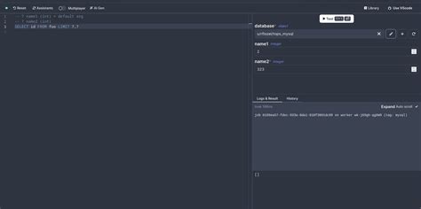 Mysql Script Invalid Type String Expected A Boolean Windmill