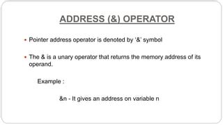 Pointer Basics Constant Pointers Pointer To Constant PPT