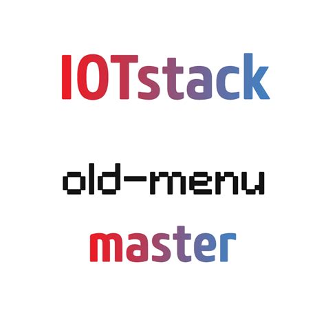 IOTstack převod z old menu na master IOTcz cz