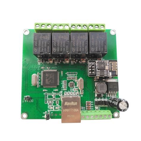 Dtwonder Smart Wifi Switch Esp32 Ethernet Relay Board Domoticz Home Assistant Openhab Rs485 Tcp