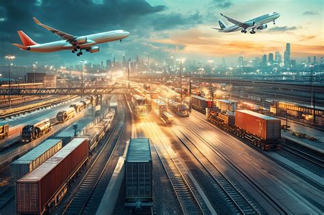 多式联运物流图片素材 正版创意图片602027614 摄图网