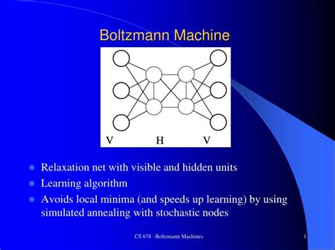 Ppt Boltzmann Machine Powerpoint Presentation Free Download Id 2192747