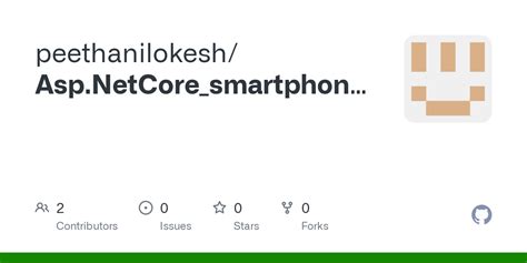 GitHub Peethanilokesh Asp NetCore SmartphoneManagement WebApi