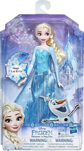 Disney Frozen Shimmer N Sing Elsa Singing Doll T Singing Let It