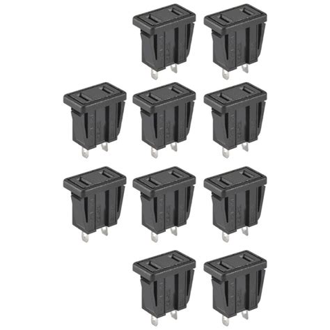 10 X Us Type Panel Mounting Ac Power Socket Outlet Ac 250v 10a Lazada