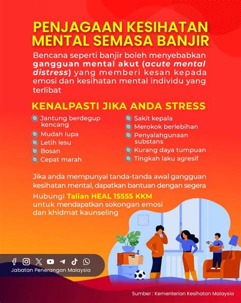 Penjagaan Kesihatan Mental Semasa Banjir Portal Rasmi Jabatan Penerangan Malaysia