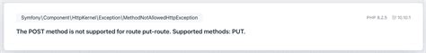 GET Method Is Not Supported For This Route What To Do Examples