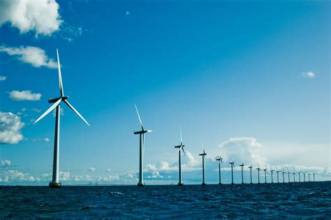 Offshore Wind Farms Transmitting Renewable Energy To The Us Grid