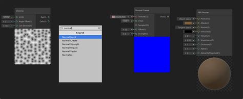 shader graph voronoi noise as normal map unity engine unity