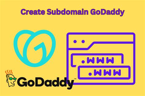 How To Create A Subdomain With Godaddy