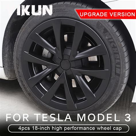 4pcs Hubcap Performance Replacement Wheel Cap 18 Inch Automobile Hub