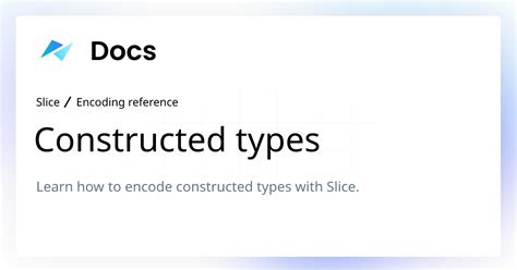 Constructed Types Icerpc Docs
