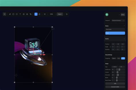 3d card with parallax 3d ui interactive web design with spline design code