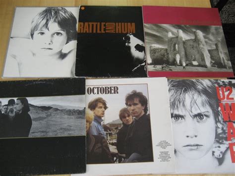 U2 6 X Classic Albums On Vinyl Multiple Titles Lp Albums