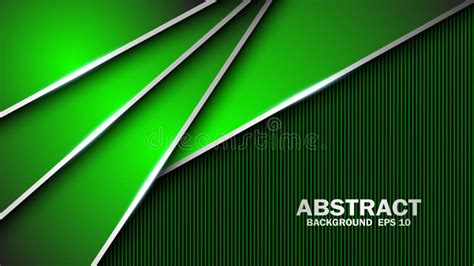Abstract Simple Background Overlapping Layers With Lines Pattern