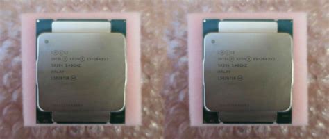 2 x INTEL 6-CORE XEON E5-2643V3 3 40GHZ 20MB CPU PROCESSOR SR204 ...