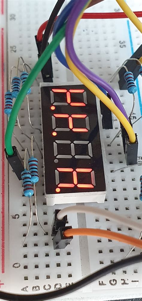 Solved Having A Ghosting Symbols On 4 Digit 7 Segment Cc