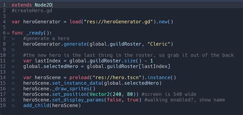Godot 30 Tutorial Building A Simple Character Creation Menu Screen