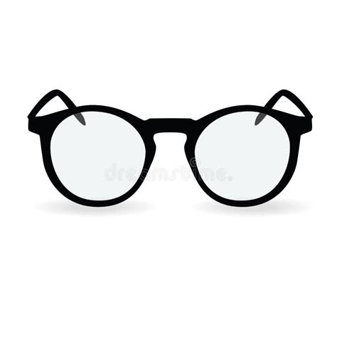 Glasses Isolated On White Background Stock Vector Illustration Of