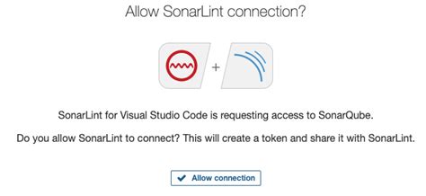 sonarlint for vscode 3 11 easy authentication to sonarqube releases