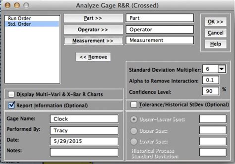 How To Run A Msa Continuous Data Test In Sigmaxl