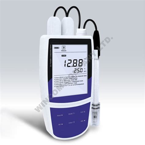 Portable Conductivity Salinity Meter Machine Manufacturing Lab